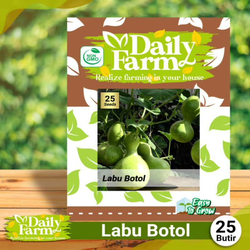 Jual Benih Labu Botol - Bibit Labu Air - Daily Farm | Shopee Indonesia
