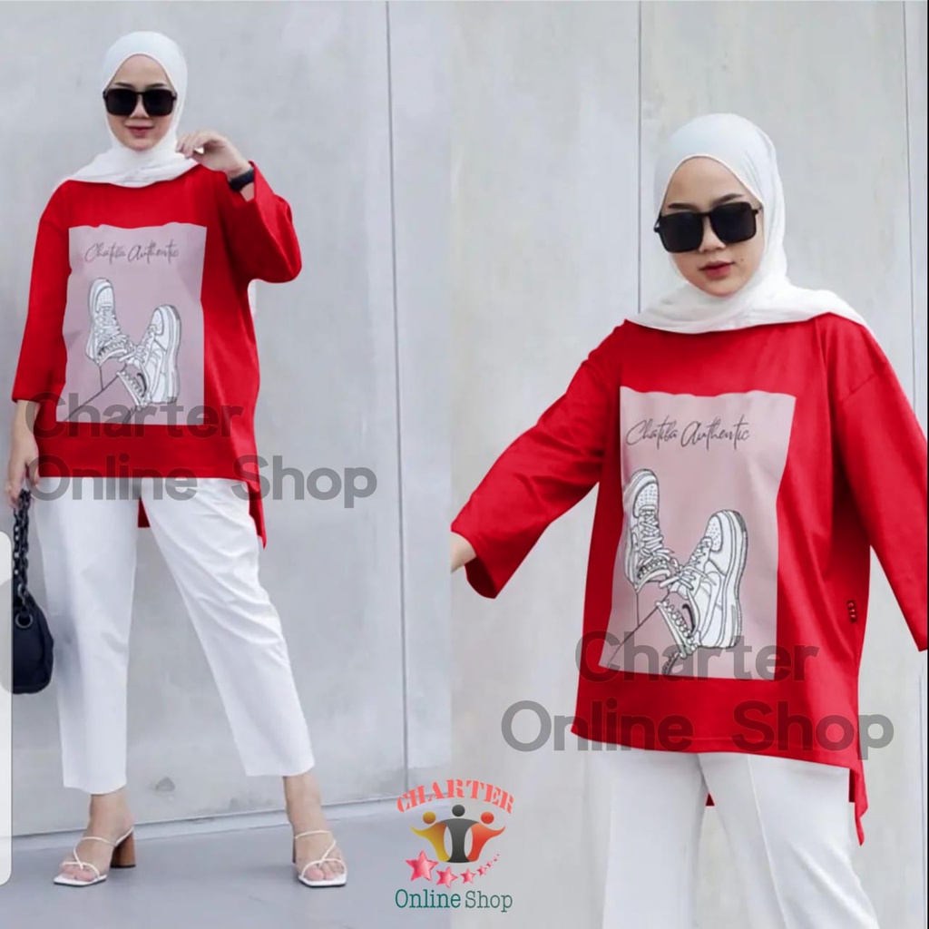Jual Atasan Oversize Sablon Gambar Sepatu / Atasan Oversize Kekinian ... Jual Atasan Oversize Sablon Gambar Sepatu / Atasan Oversize Kekinian ...
