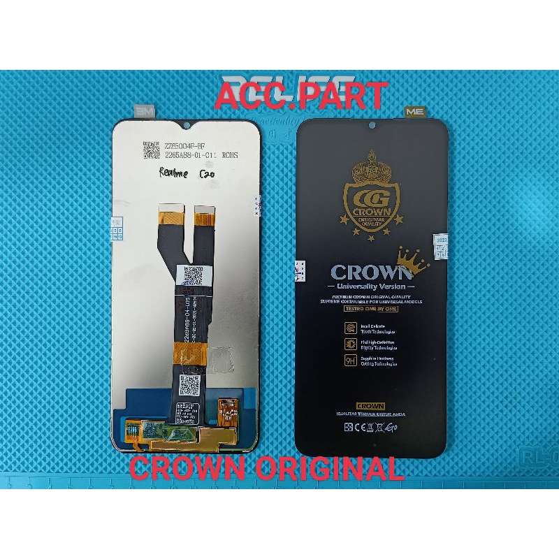 Jual LCD REALME C20/C21 /C11 2021 ORI BLACK | Shopee Indonesia