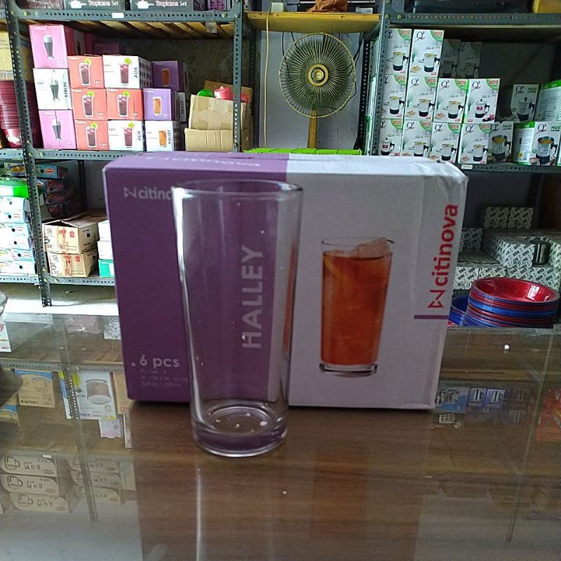 Jual Gelas Juice Halley / Gelas Minum / Gelas Lemon Tea | Shopee Indonesia