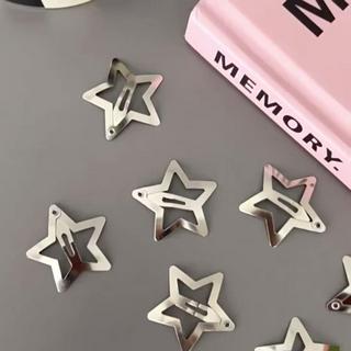 Jual Ringo Stuff - 1pc Jepit Bintang Silver Y2K Jepitan Rambut Model ...