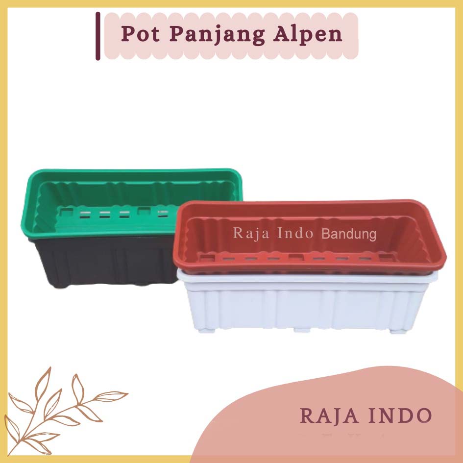 Jual Pot Bunga Panjang Alpen 50 Pot Panjang Pot Bunga Segi Panjang ...
