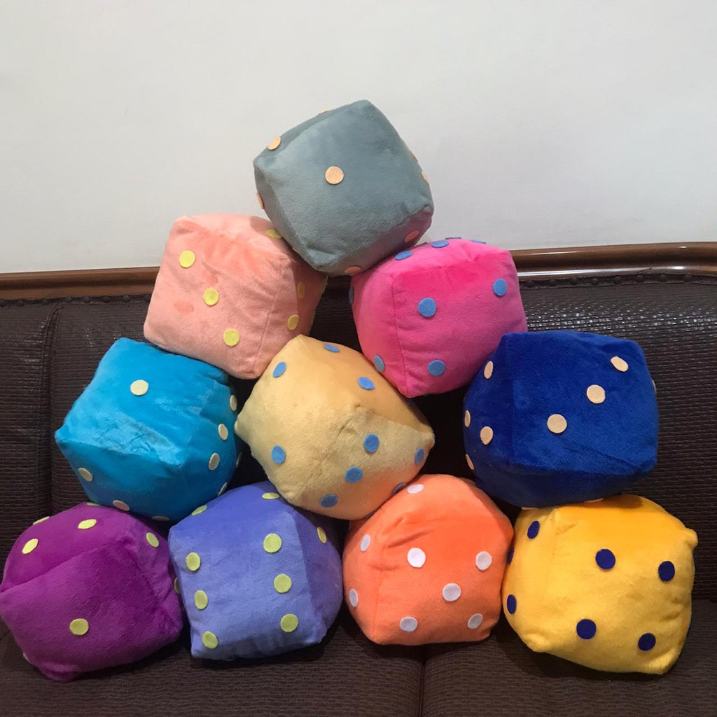 Jual Boneka Bantal Dadu Board Game Mainan Anak | Shopee Indonesia