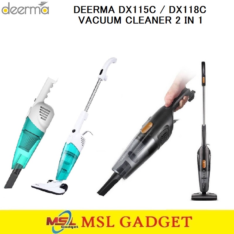 Jual Deerma DX115C DX118C Vacuum Cleaner 2in1 Handheld Penghisap ...