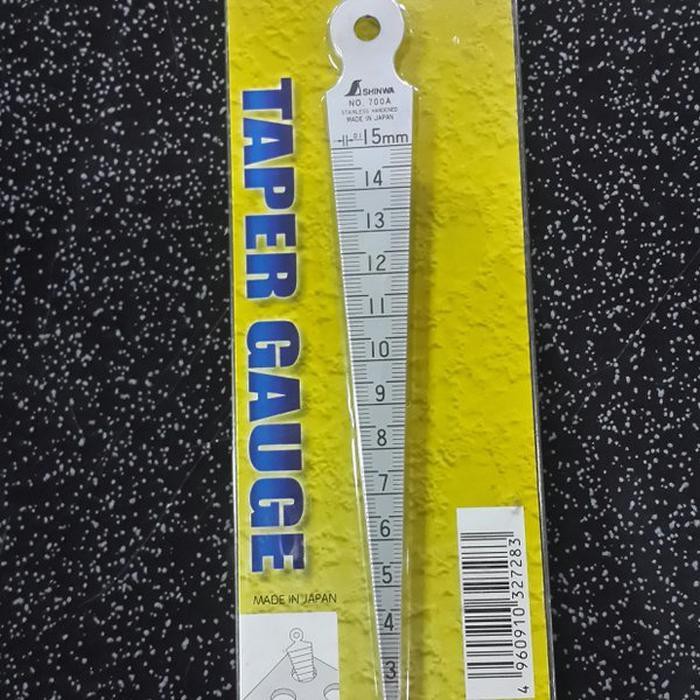 Jual Taper Gauge SHINWA 1-15mm | Shopee Indonesia