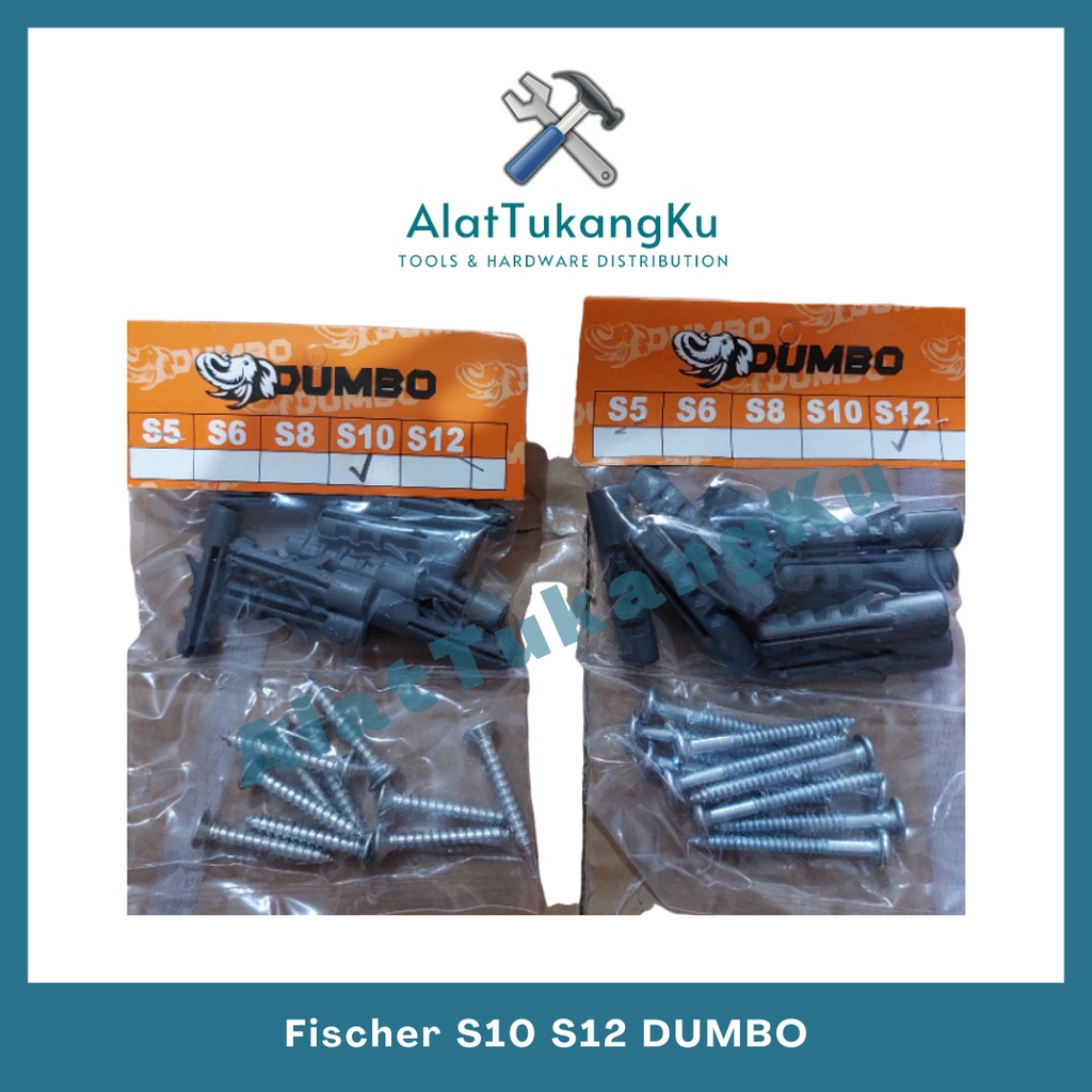 Jual Penguat Sekrup Penahan Skrup Mur Baut+Skrup Sekrup s6 s8 s10 s12 DUMBO | Shopee Indonesia