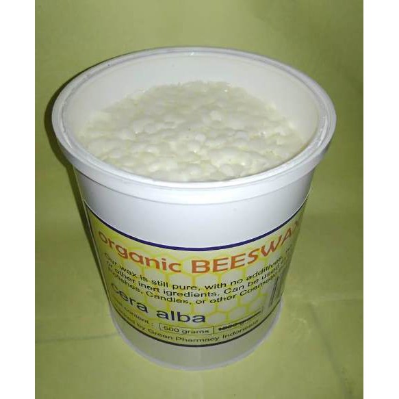 Jual Cera alba white beeswax 500 g | Shopee Indonesia
