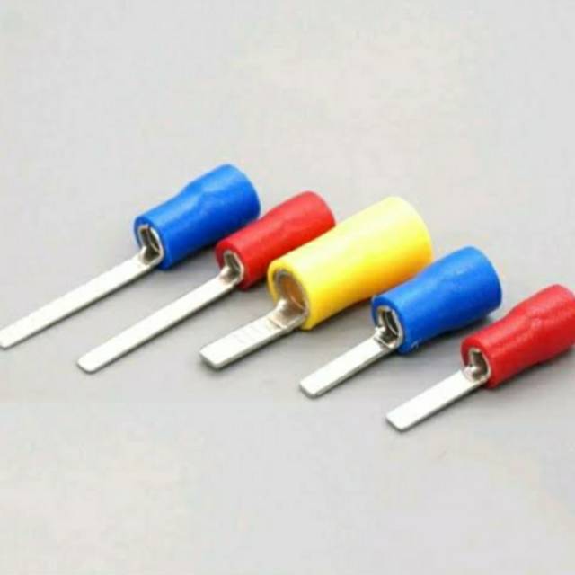 Jual Skun Kabel Pin Gepeng DBV 2-18 Biru @100pcs/pack | Shopee Indonesia