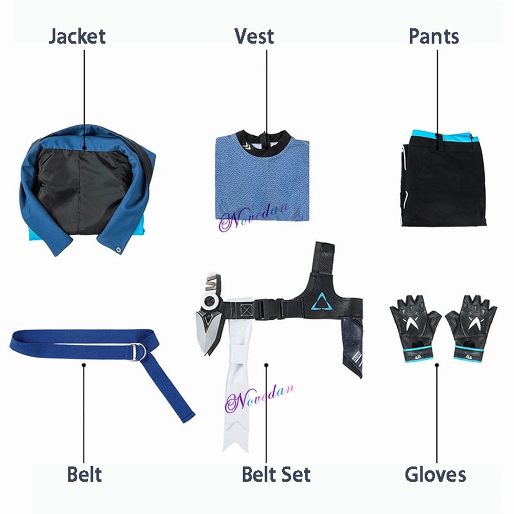 Jual Game Valorant Jett Cosplay Costume Jett Jacket Coat Shoes For ...