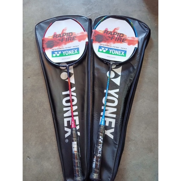 Jual Raket Yonex Nanoflare 700 original Japan sunrise new color | Shopee Indonesia