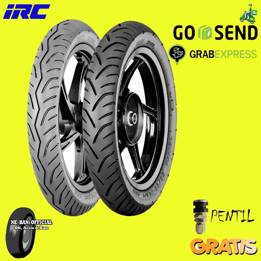 Jual Paket Ban Motor Matic IRC NF66 80/90 - NR83 90/90 Ring 14 Tubeless ...