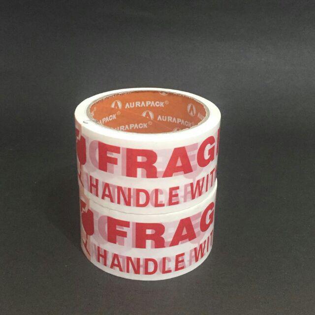 Jual DAPURMAMI ( Lakban Fragile ) Merah Putih 48mm x 50m Isolasi Solasi ...