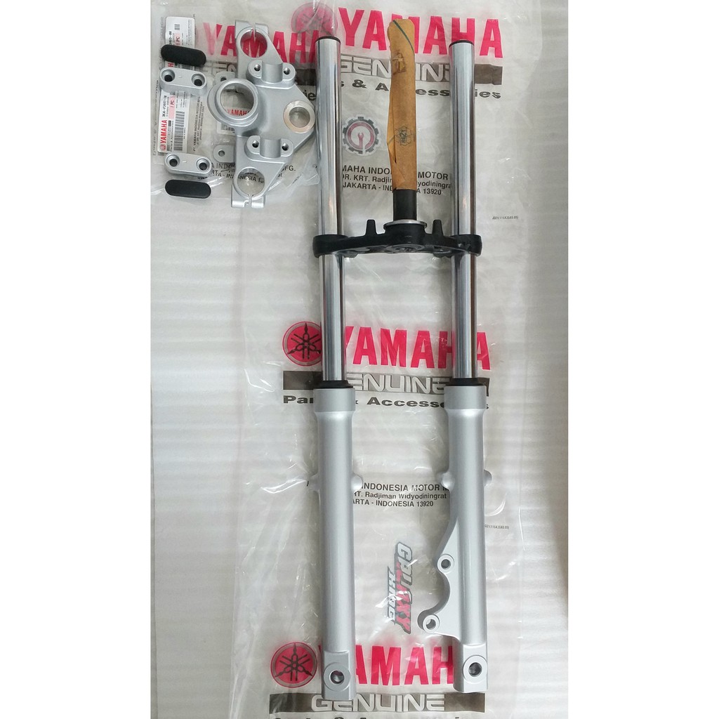 Jual SHOCK SHOK SOK DEPAN SEGITIGA ATAS RAISER RX KING SET ORIGINAL | Shopee Indonesia