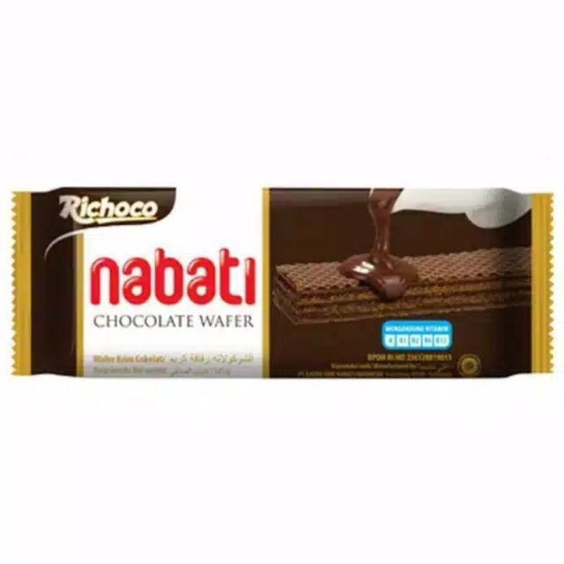 Jual Nabati Richoco chocolate wafer 132 gr | Shopee Indonesia