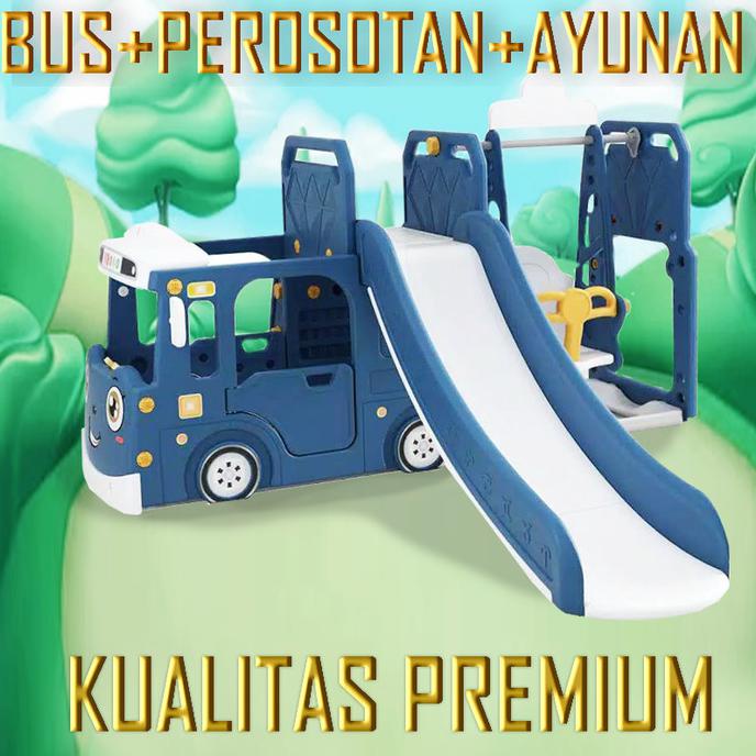 Jual PEROSOTAN ANAK Ayunan Bus Tayo Playground Swing Slide Prosotan 3 ...