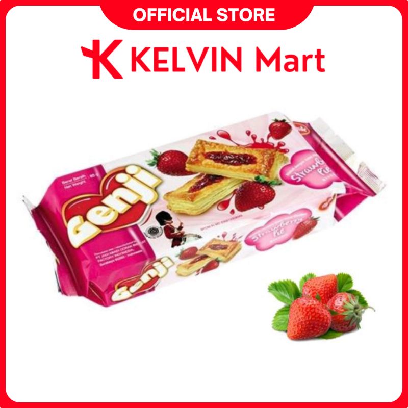 Jual Monde Biscuit Genji Rasa Strawberry Pie pck 85g | KELVIN Mart ...
