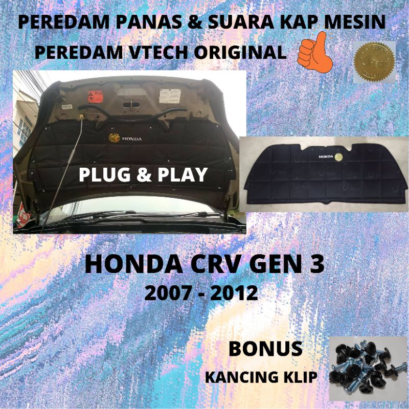 Jual Best!!Exclusive Vtech ORI, Peredam Panas dan Suara Kap Mesin HONDA ...