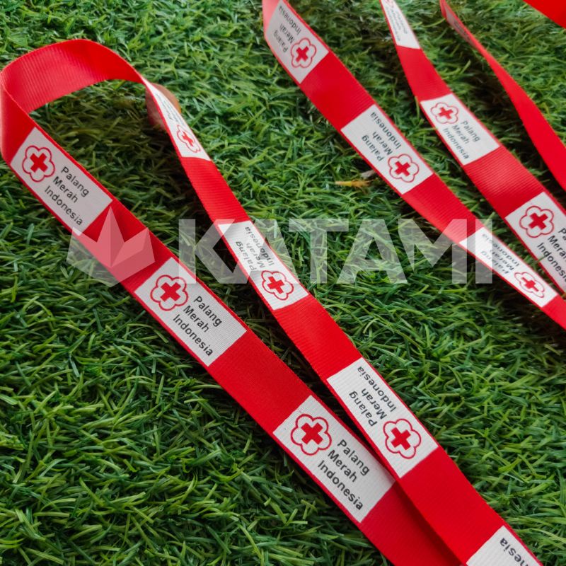 Jual Gantungan Id Card/Tali Id Card Lanyard PMR PMI | Shopee Indonesia