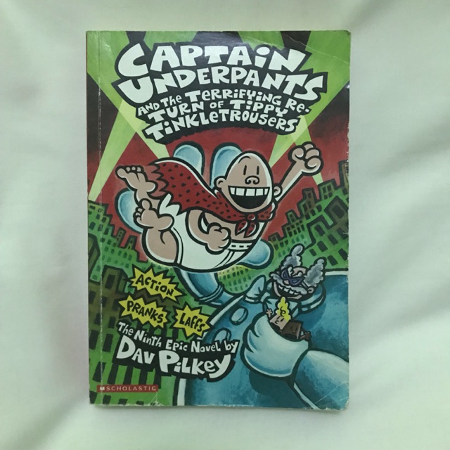 Jual Captain Underpants and the Terrifying Return of Tippy ...