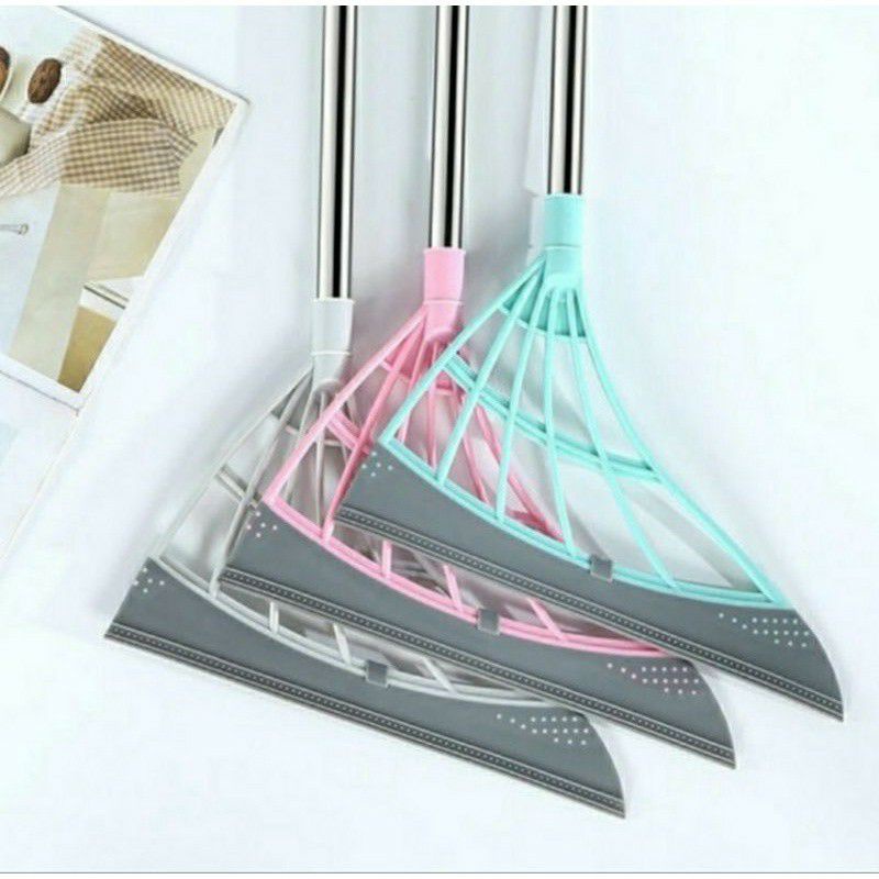 Jual Sapu Silikon Ready Warna Pink Sapu Pel Lantai Kekinian Sapu Korea ...