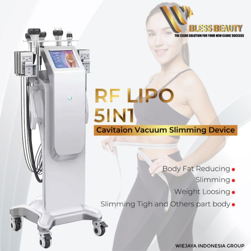 Jual RF 5in1 Slimming Lipo Laser Cavitasi Radio Frekuensi Standing ...