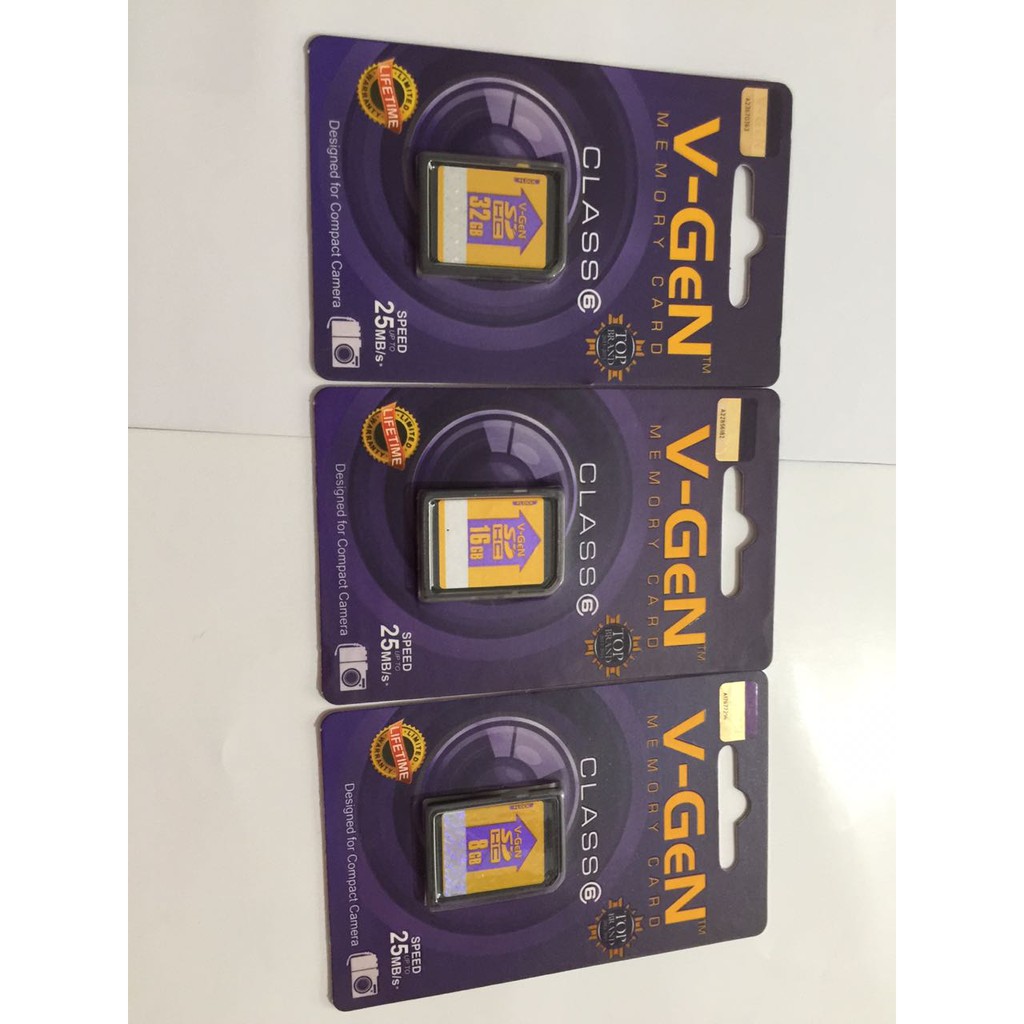 Jual SD Card V-GeN Class 6 4GB | Shopee Indonesia