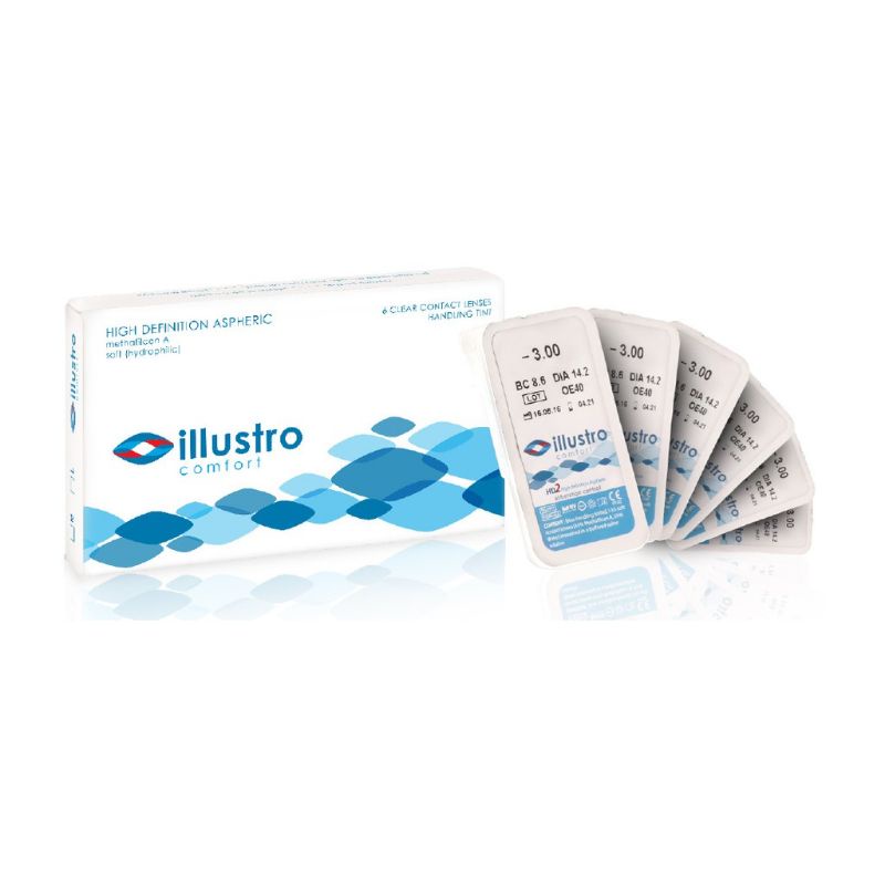 Jual Illustro Comfort Bening / Softlens Optik Melawai Monthly | Shopee ...