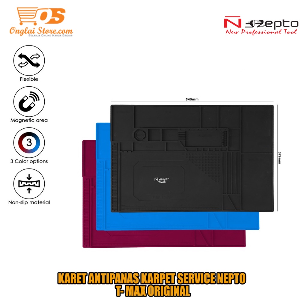 Jual Nepto T- MAX Karpet Anti Panas Karpet Matras Alas Service Tatakan ...