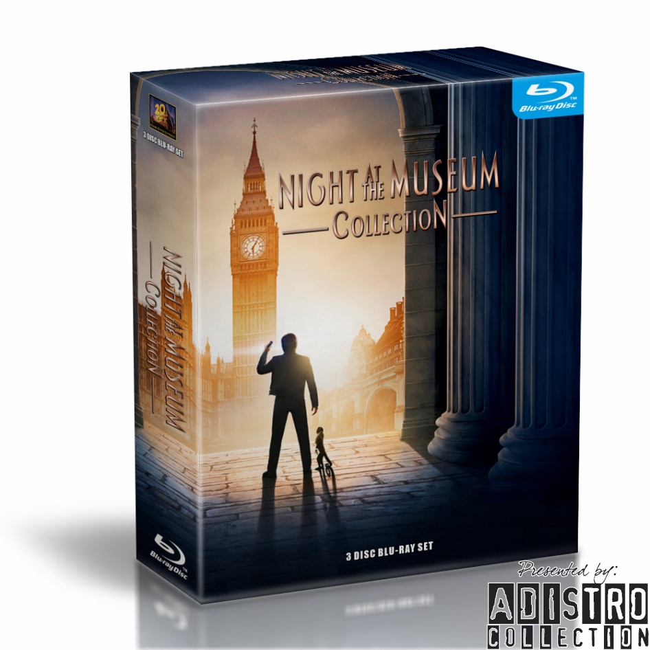 Jual Film Blu-Ray NIGHT AT THE MUSEUM Edisi BOX SET COMPLETE | Shopee ...