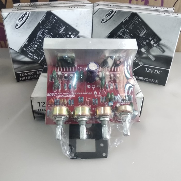 Jual TONE CONTROL KIT SPEAKER AKTIF 12V DC 80W STEREO SUBWOOFER | Shopee Indonesia