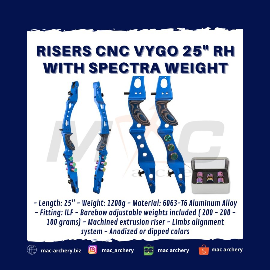 Jual KINETIC RISER BUSUR PANAHAN CNC VYGO WITH SPECTRA - RISER ILF ...
