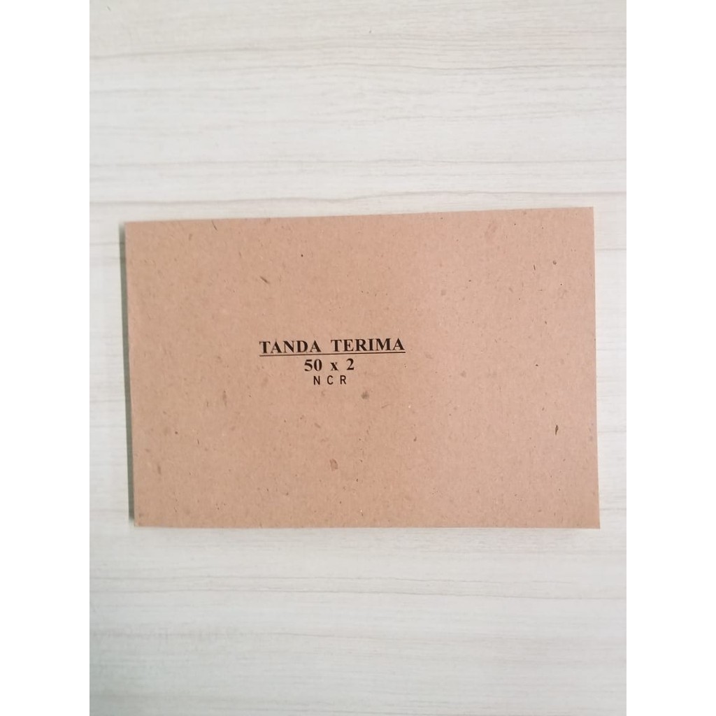 Jual Buku Nota Tanda Terima Barang / Tanda Terima Barang NCR 2 ply ...