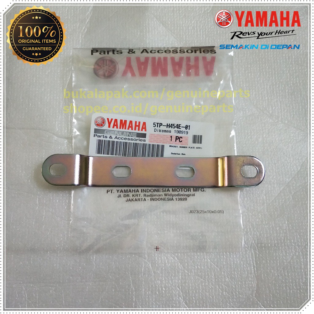 Jual DUDUKAN PLAT NOMOR NOPOL DEPAN JUPITER Z 110CC 2003-2009 BURHAN ...