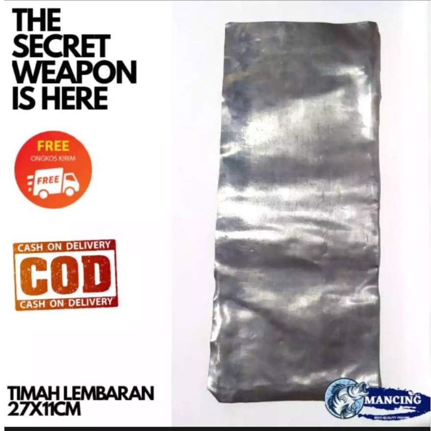 Jual Timah Daun Lembaran 27x11cm Timbal Pemberat Lempeng | Shopee Indonesia