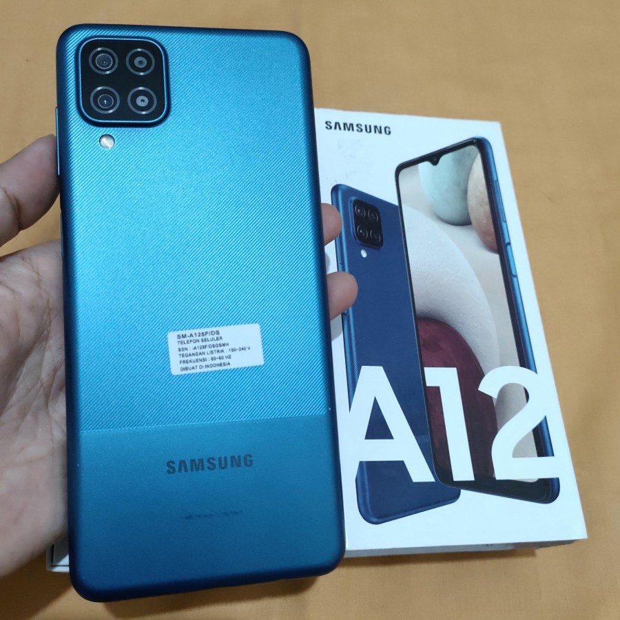 Jual Samsung Galaxy A12 RAM 6/128 Gb | Ram 4/128gb SECOND FULLSET ...