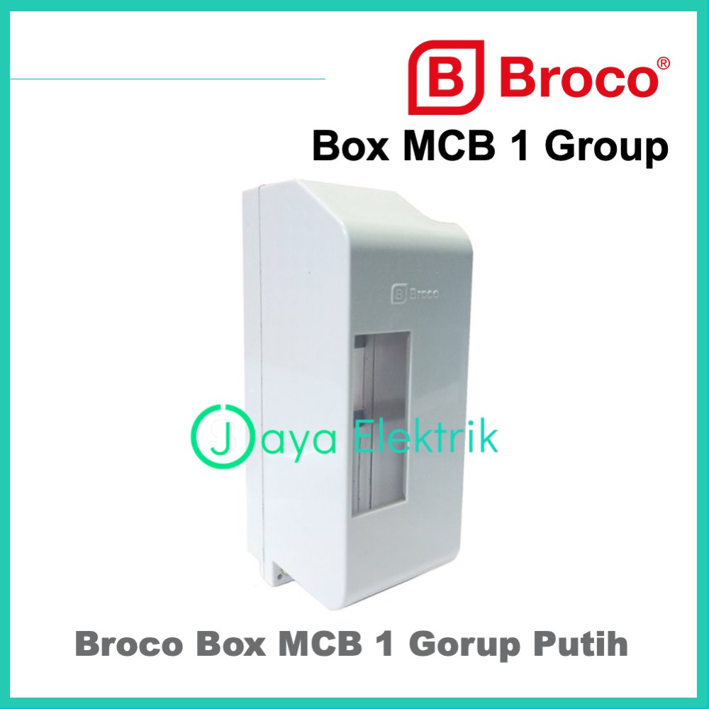 Jual Box MCB BROCO 1 Group OB Tempel Abu - Outbow Kotak 1 Grup 17101 Grosir | Shopee Indonesia