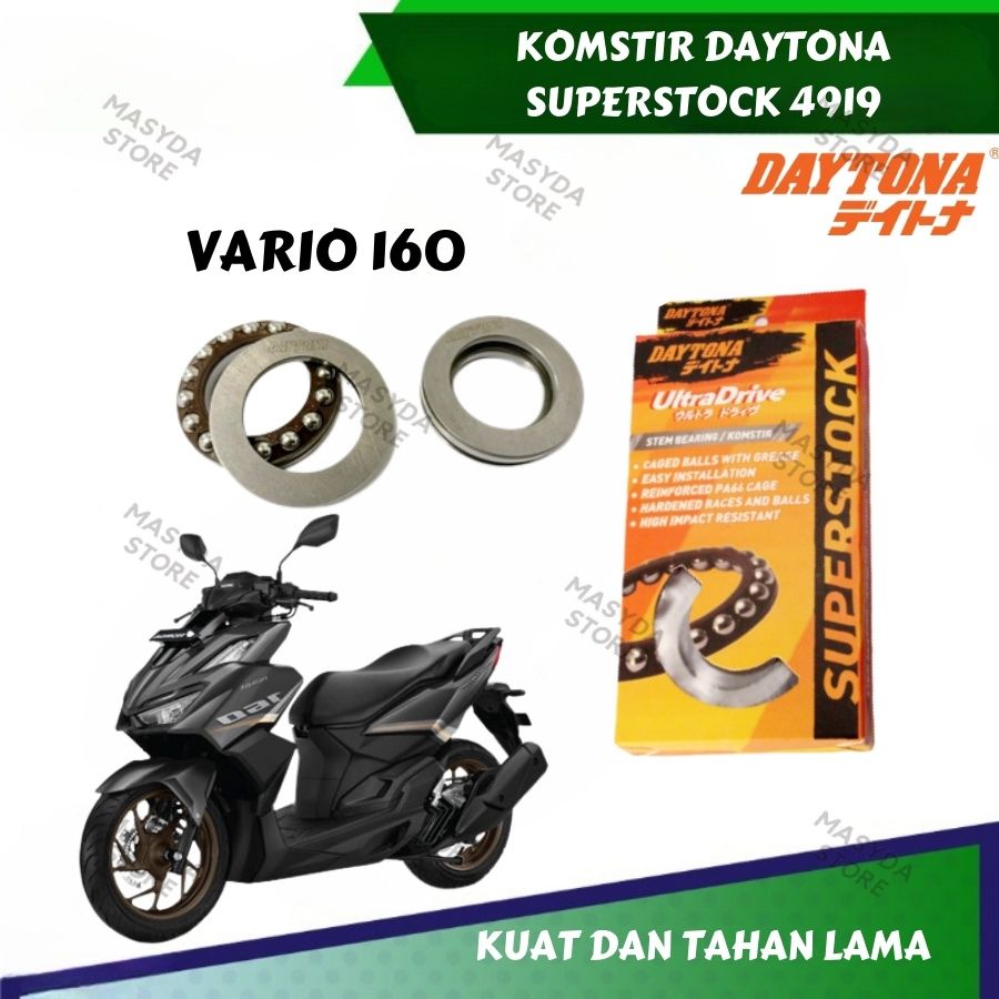 Jual KOMSTIR VARIO 160 DAYTONA SUPERSTOCK 4919 | Shopee Indonesia