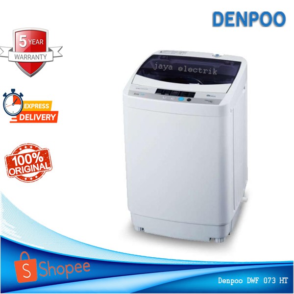 Jual Mesin Cuci 1 Tabung Denpoo 6kg DWF 073 HT Cuci dan Kering Low Watt | Shopee Indonesia