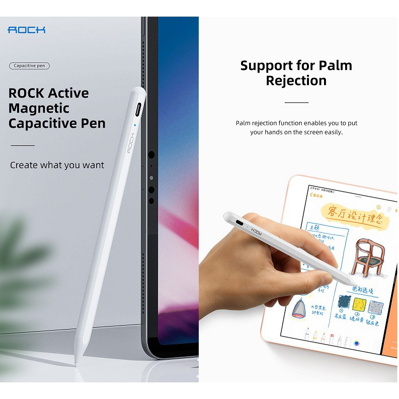Jual USAMS Active Touch Screen Capacitive Stylus Pen | Shopee Indonesia
