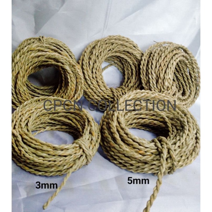 Jual 10meter | tali mendong | tali rami | tali kerajinan | tali goni ...