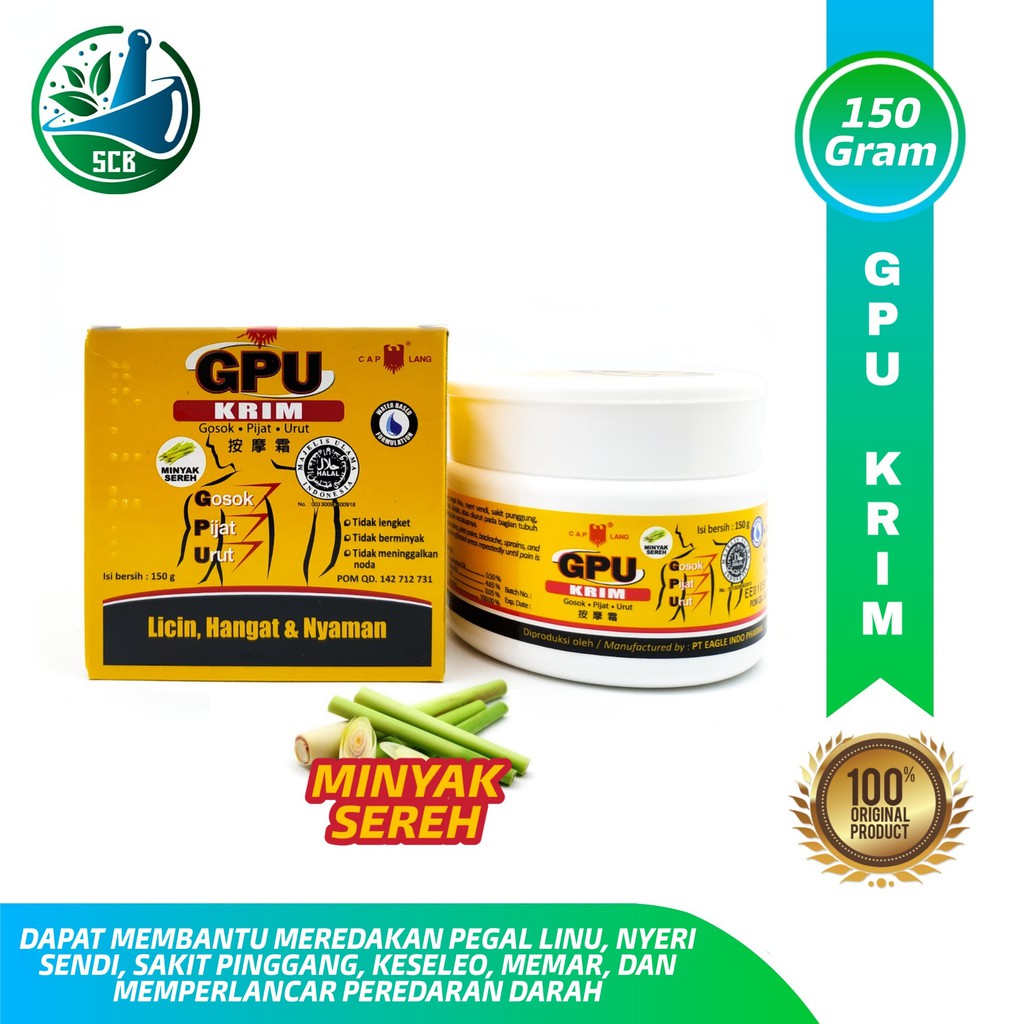 Jual GPU Krim Cap Lang All Varian | Shopee Indonesia