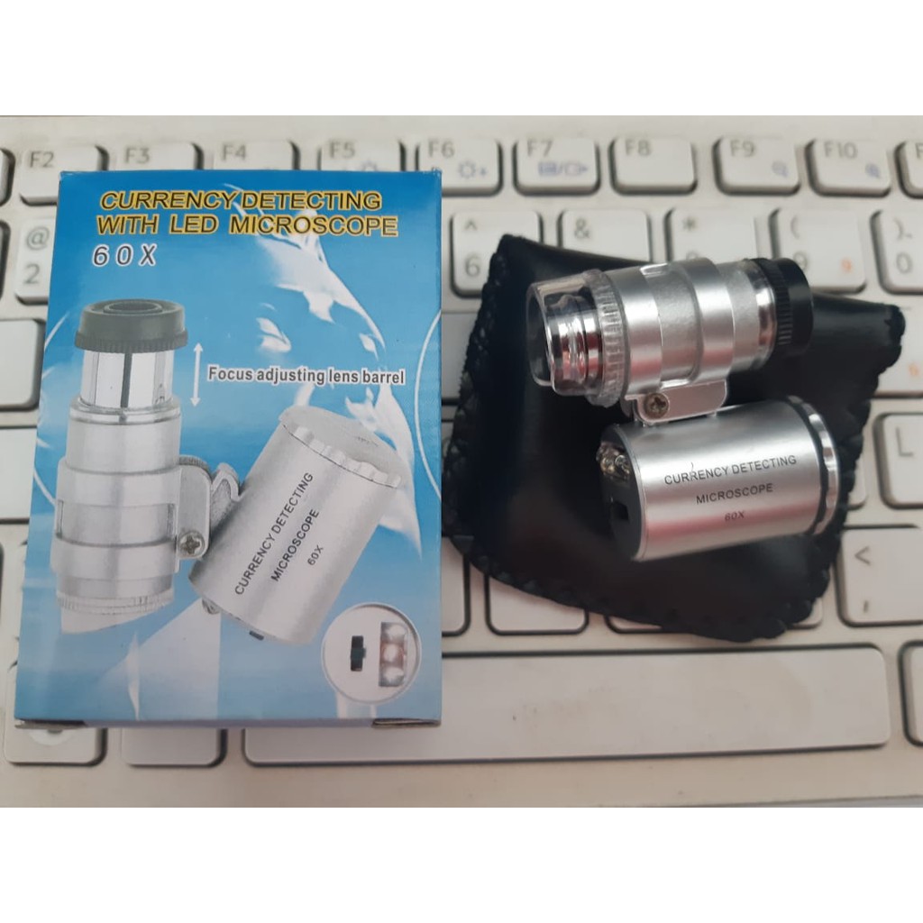 Jual MINI MICROSCOPE ZOOM 60X | Shopee Indonesia