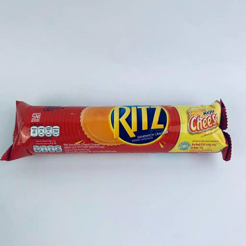 Jual BISKUIT RITZ SANDWICH CHEESE 118g | Shopee Indonesia