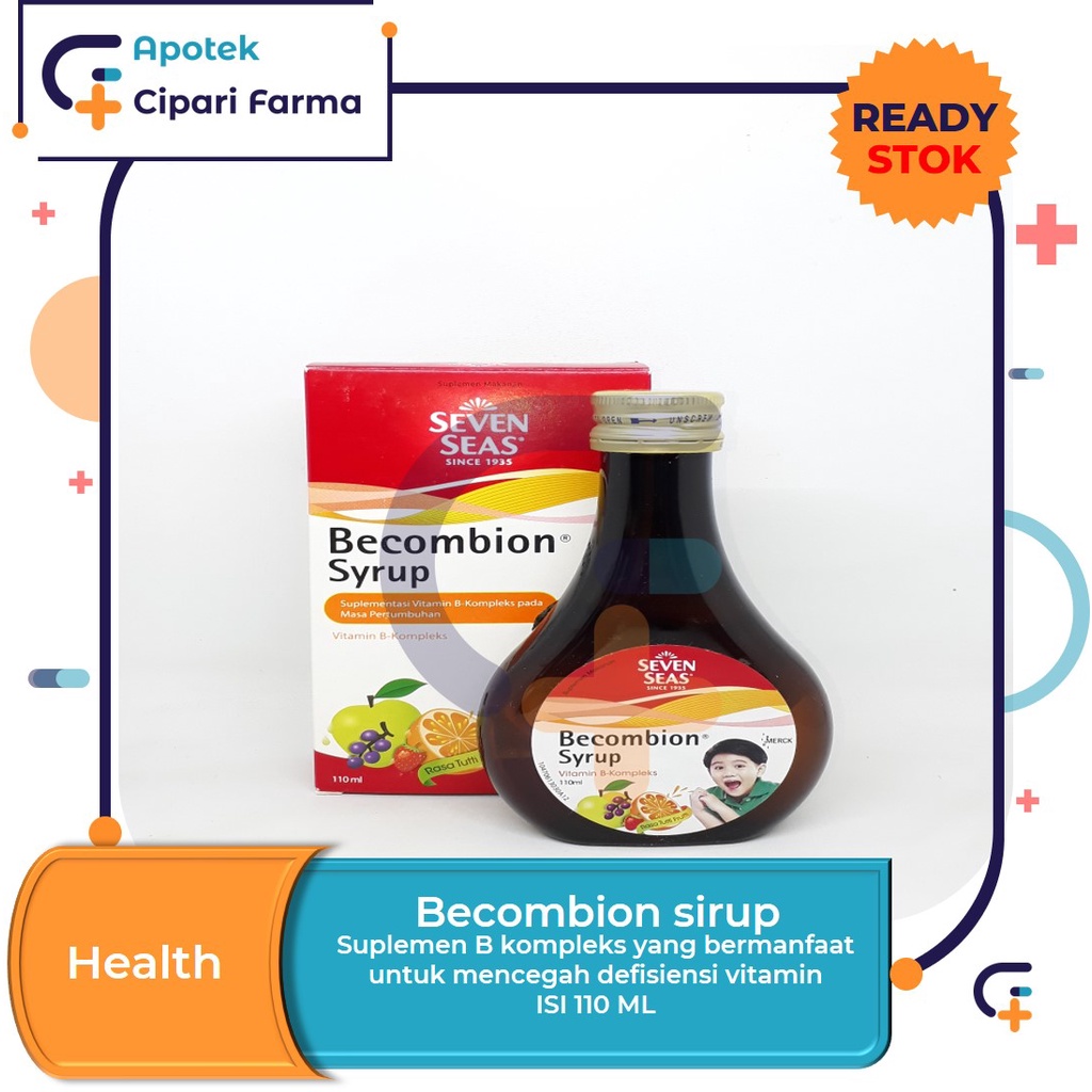 Jual Seven Seas Becombion Syrup Suplemen Vitamin B Kompleks Untuk Anak ...