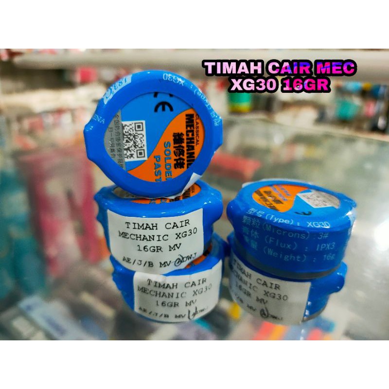 Jual TIMAH CAIR MECHANIC XG30 16GR EXPORT ORIGINAL | Shopee Indonesia