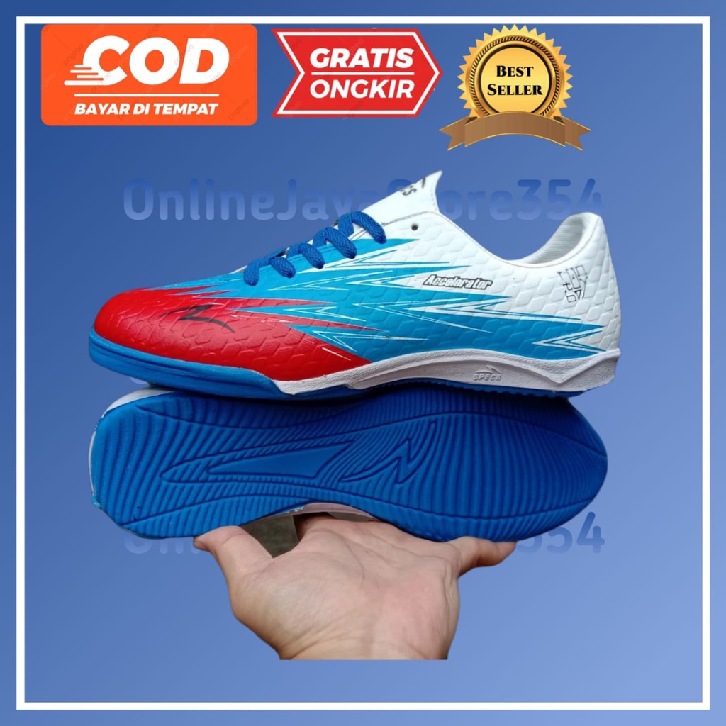 Jual (COD) Sepatu Futsal Specs Accelelator Lightspeed// Sepatu Futsal ...