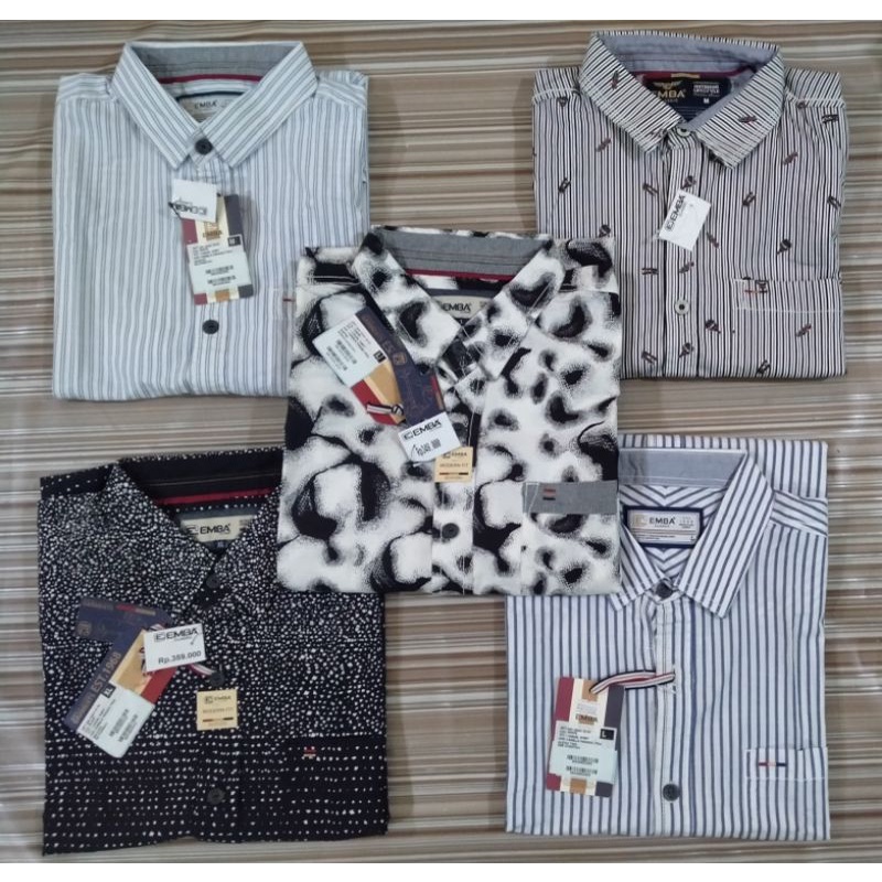 Jual KEMEJA EMBA ORIGINAL | Shopee Indonesia