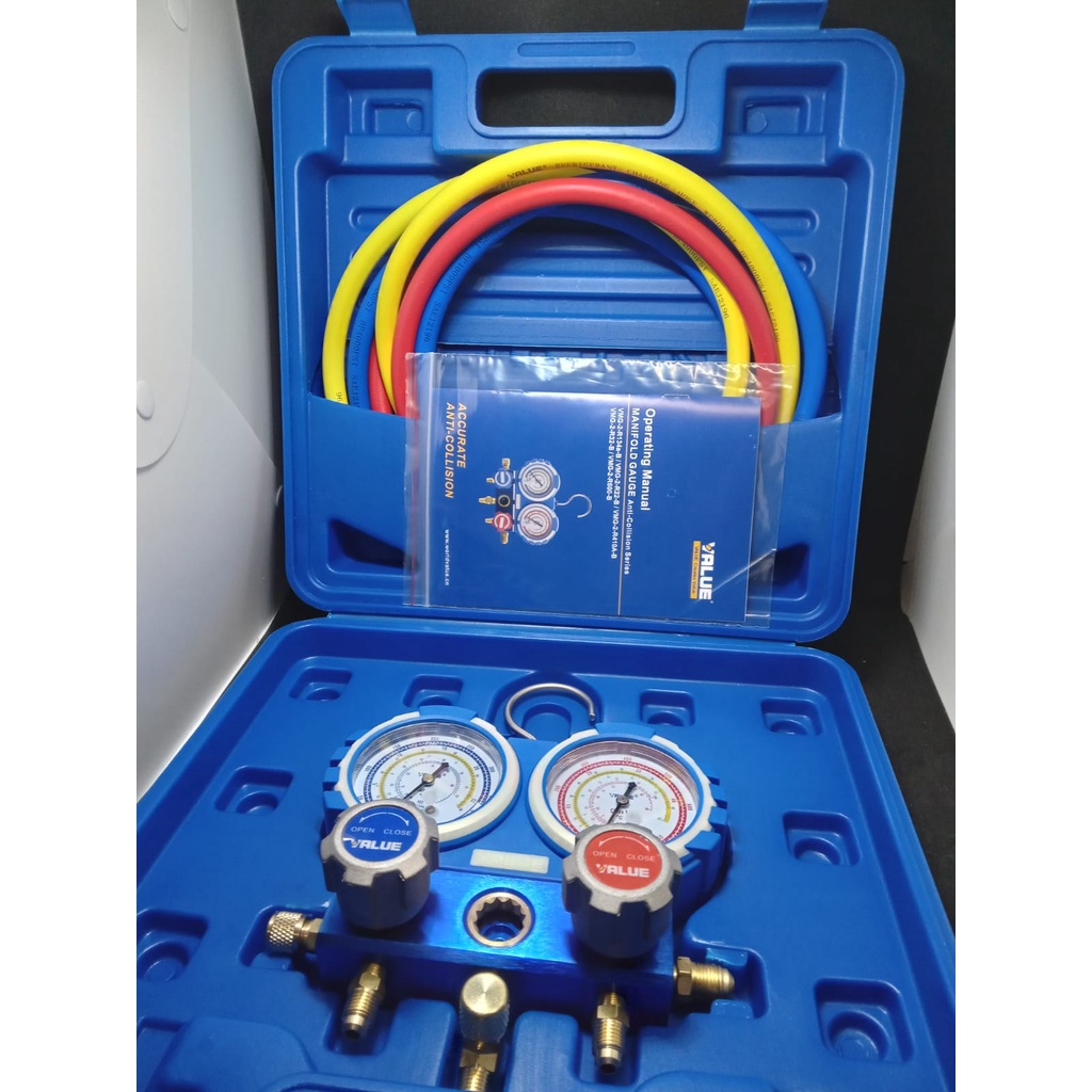 Jual testing manifold double merk value R22 BOX VMG-2 | Shopee Indonesia