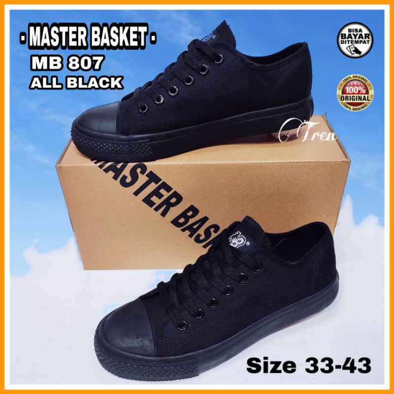 Jual MB 807 New Master Basket Original Asli Low Pendek Sepatu Sekolah ...