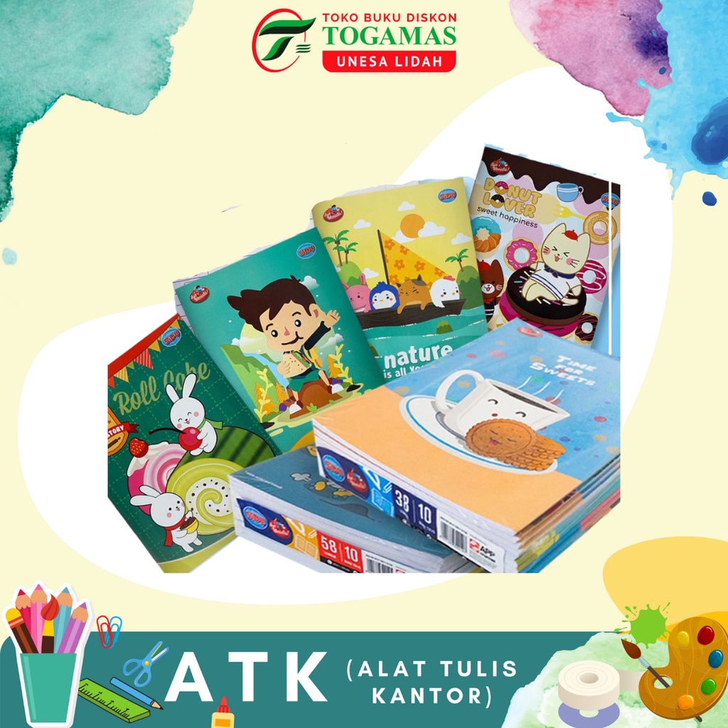 Jual BUKU TULIS SIDU EB 38 REGULAR @10 SINAR DUNIA / READY STOCK ...